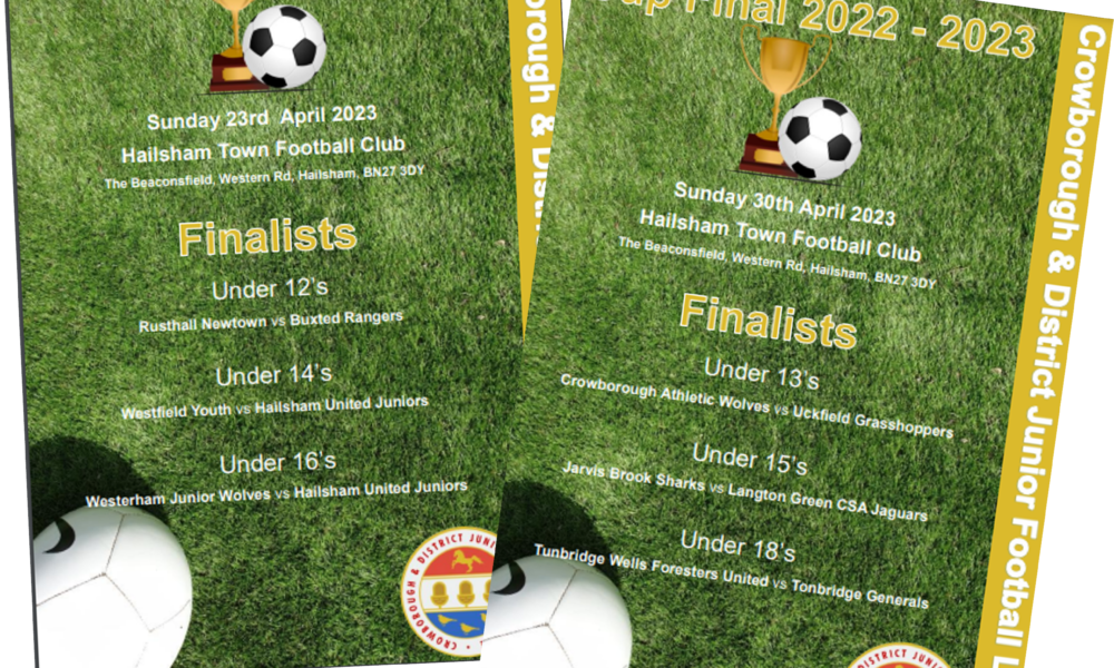 Get your Cup Final eProgrammes here! – CDJFL